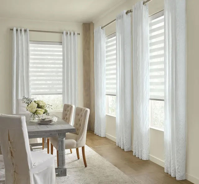 Grommet drapes - Toronto Window Treatments
